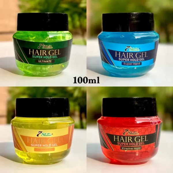 Mini Pack 7 Shine Super Hair Gel 100ml - Deals Valley